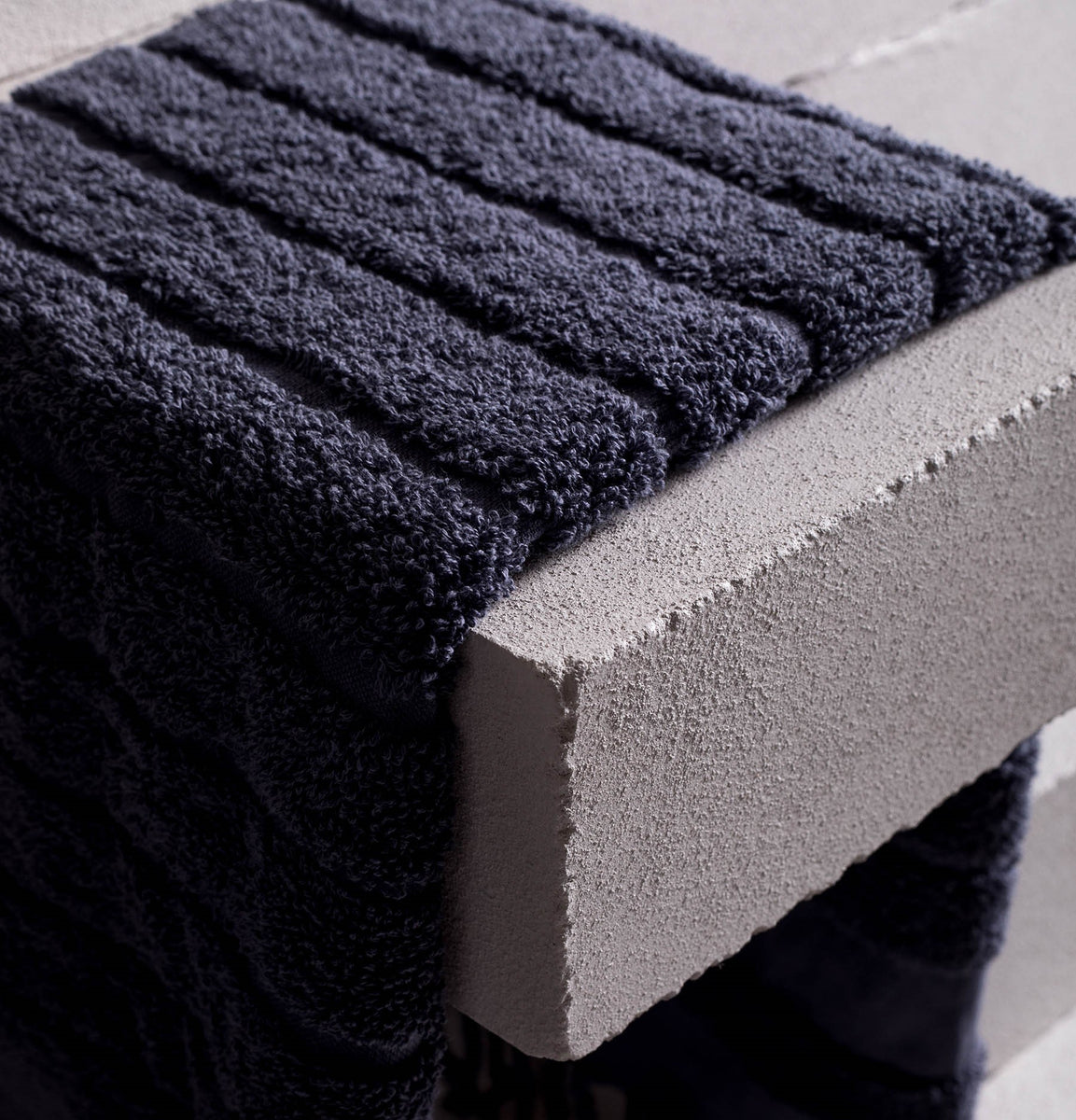 black loom / aegean / Luxury Face Cloth – bedouinSOCIETE